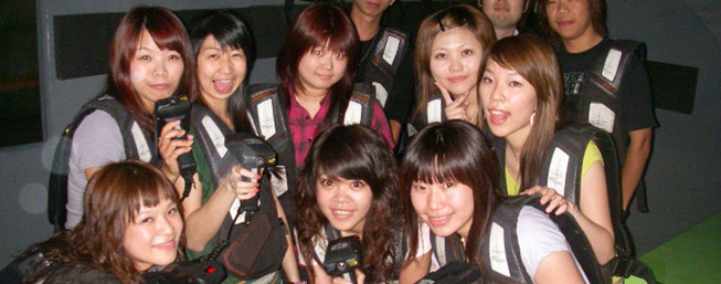 crazygirls | LazerTreks:Laser-Tag Activity Center in Taipei Taiwan